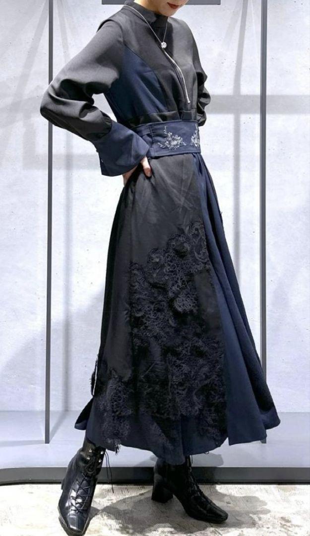 Ado HARE Collaboration Lace Long Dress Free Size Color Black W/Sticker ...