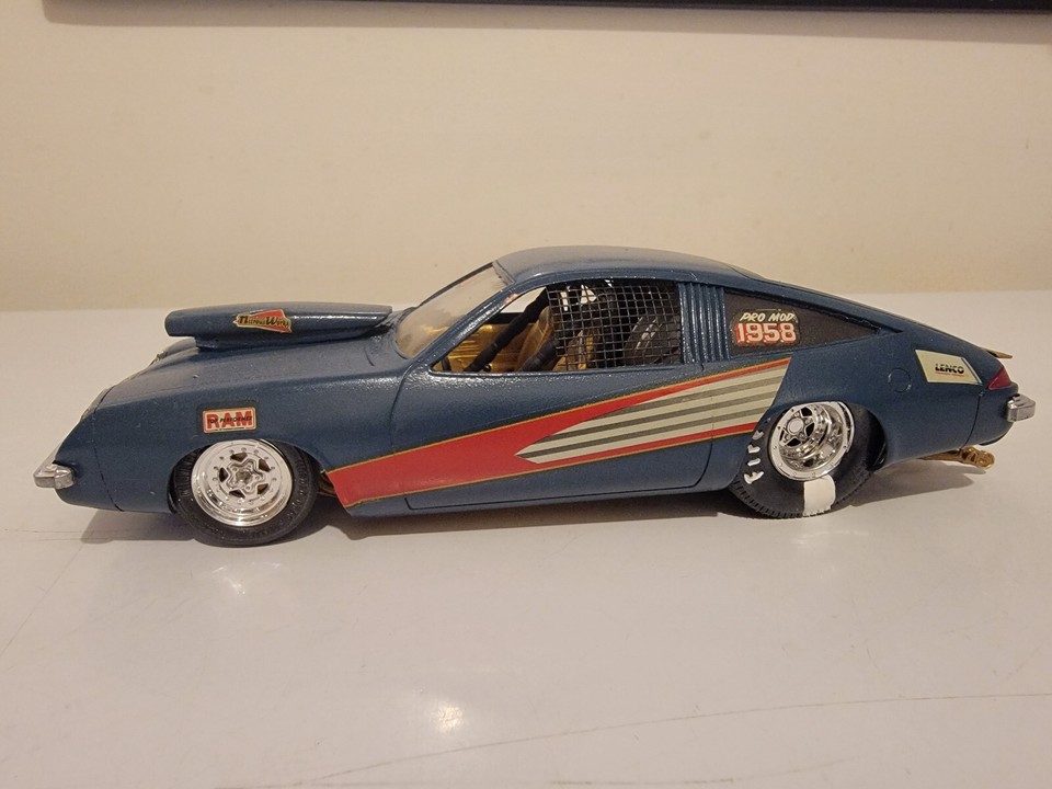 *Vintage* MPC 1976 Chevy Monza Drag Car Built Promo Style 1:25 | eBay