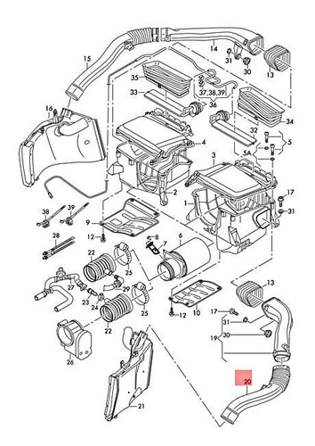 NEW AUDI R8 4S3 4S9 4SP 4SR INTAKE AIR DUCT CENTRE LEFT 4S0129509G ...