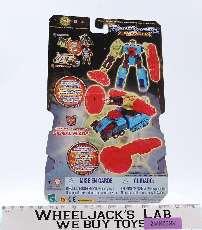 Signal Flare Transformers Energon 2003 Hasbro Action Figure NEW SEALED ...