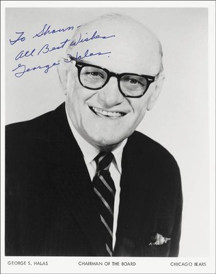GEORGE S. HALAS - AUTOGRAPHED INSCRIBED PHOTOGRAPH | eBay