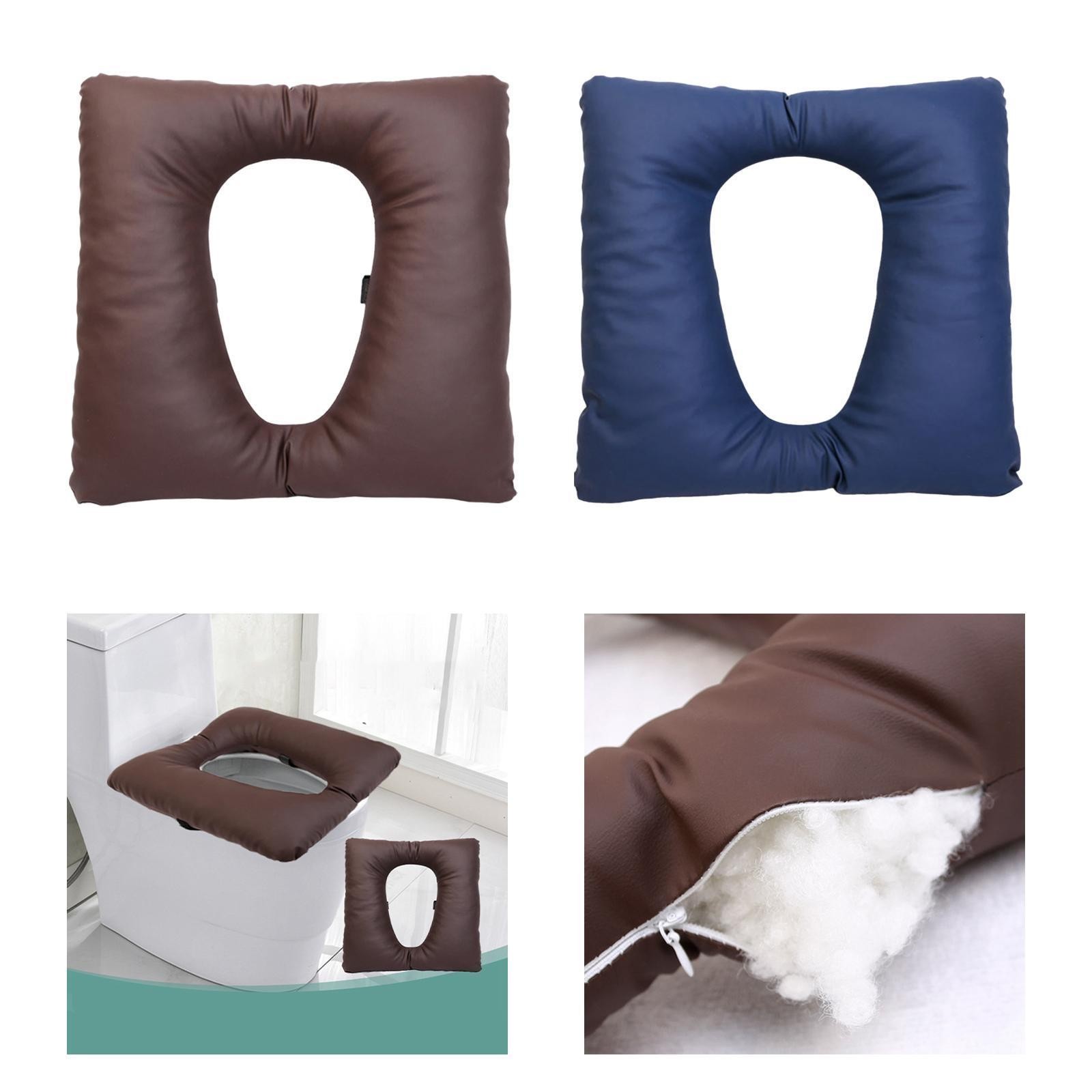 Toilet Seat Cushion Seat Pad Cover Toilet Seat Padded Bathroom ...
