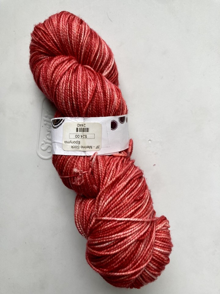 three fates yarn - eponymous sock - Mt. St. Helens - hand dyed yarn ...