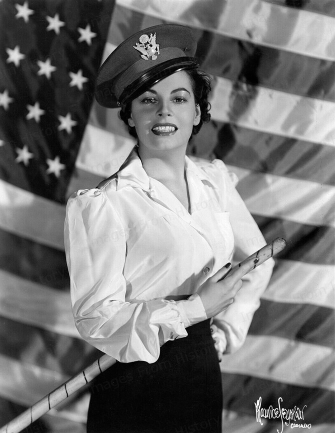 8x10 Print Mary Ann Mercer Vocalist NBC Radio by Maurice Seymour #VMAM ...