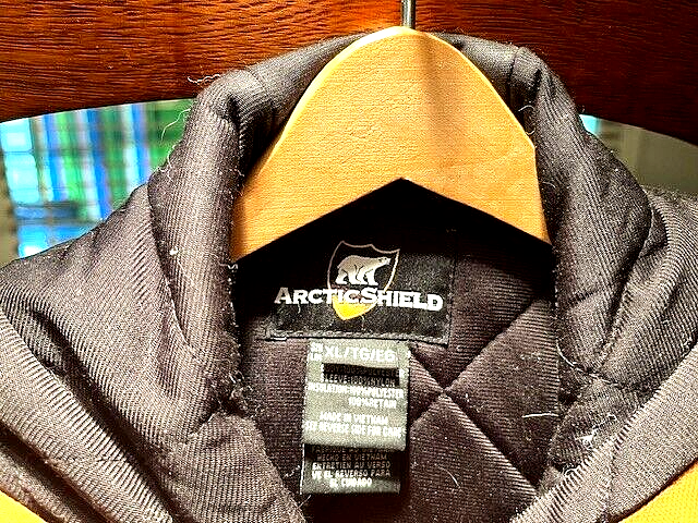 Arctic Shield Rare Waterproof Insulated Canvas Hooded Jacket Mens XL ...