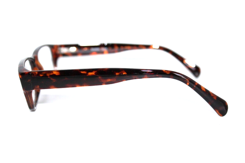 NEW MODERN OPTICAL SLICK TORTOISE AUTHENTIC EYEGLASSES FRAMES 51-17 ...