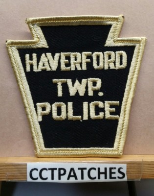 HAVERFORD TOWNSHIP, PENNSYLVANIA POLICE (KEYSTONE) SHOULDER PATCH PA | eBay