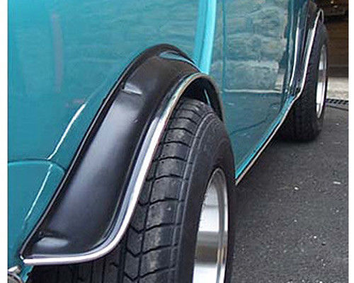 CLASSIC MINI WHEEL ARCHES WORKS SET OF 4 FIBRE GLASS ARCHES GP2 RACE ...