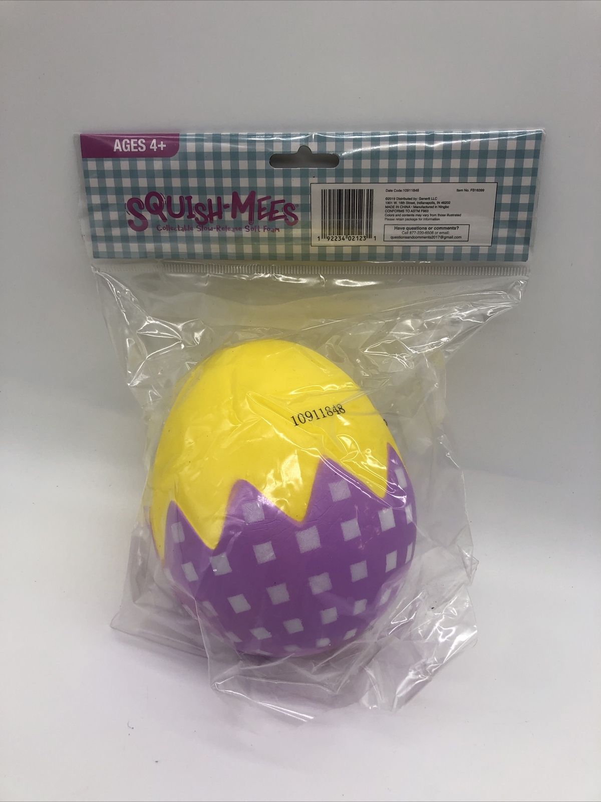 Squish-Mees Collectable Slow Release Soft Foam Chicken FB16399 2019 | eBay