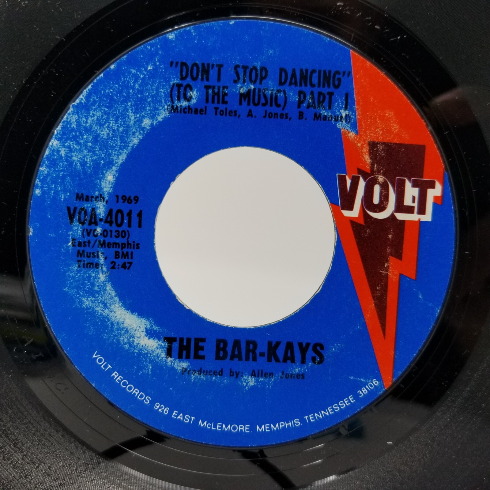 The Bar-Kays Don't Stop Dancing R&B Soul 45rpm 7" Vinyl Record | eBay