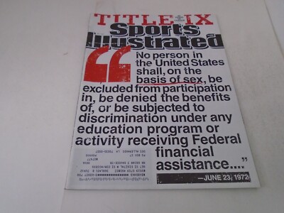Sports Illustrated Magazine May 7, 2012 The Legacy of Title IX | eBay
