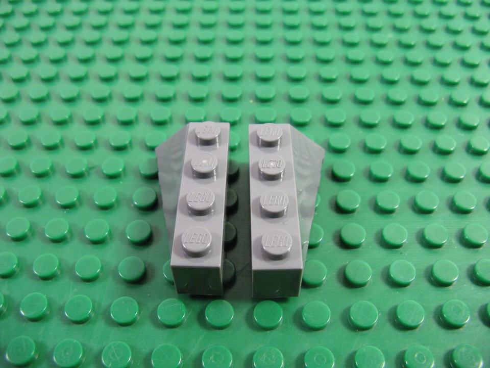 LEGO Wedge 4 x 2 SLOPED WING - Left & Right (1 PAIR) #43720 43721 ...