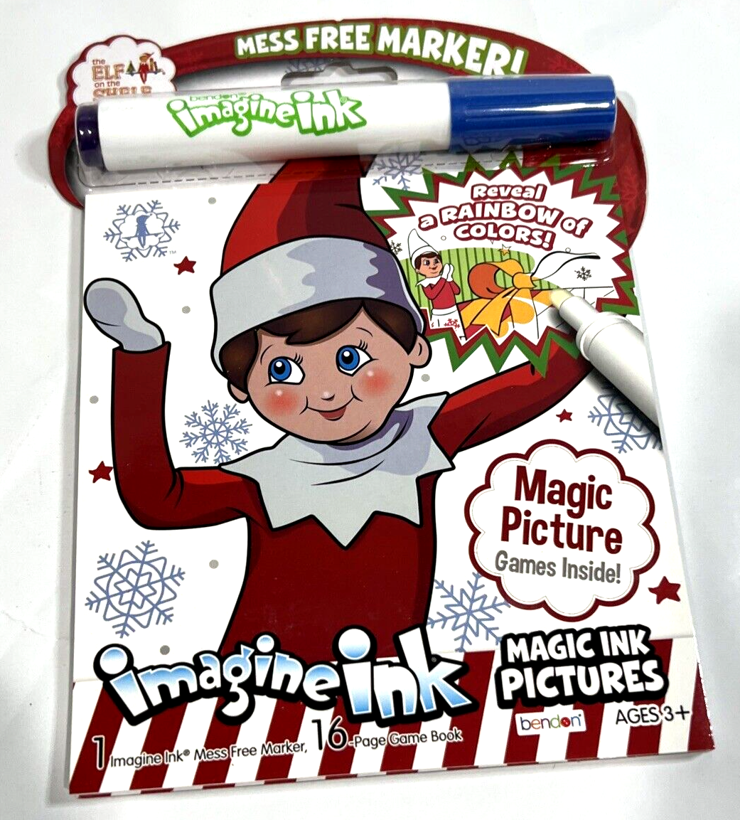 Imagine Ink Mess Free Marker Snoopy Peanuts & Elf on The Imagine Ink Mess Free Marker Snoopy Peanuts & Elf on The
