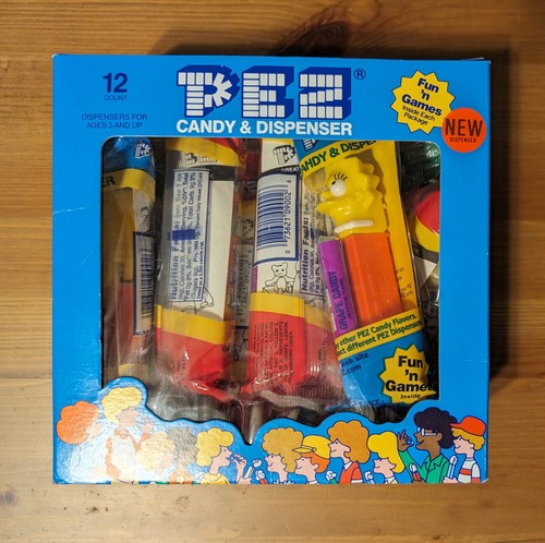 PEZ "THE SIMPSONS" CANDY DISPENSER Counter Display #354 - 12 COUNT | eBay