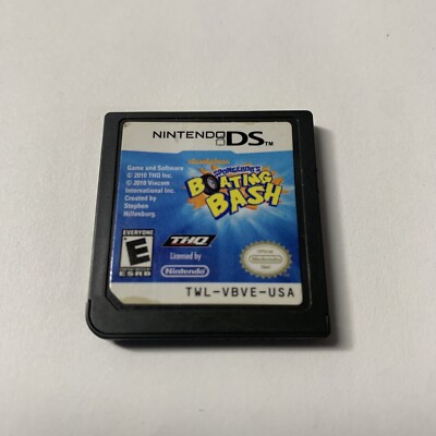 SpongeBob's Boating Bash (Nintendo DS) (TESTED) (GAME ONLY ...