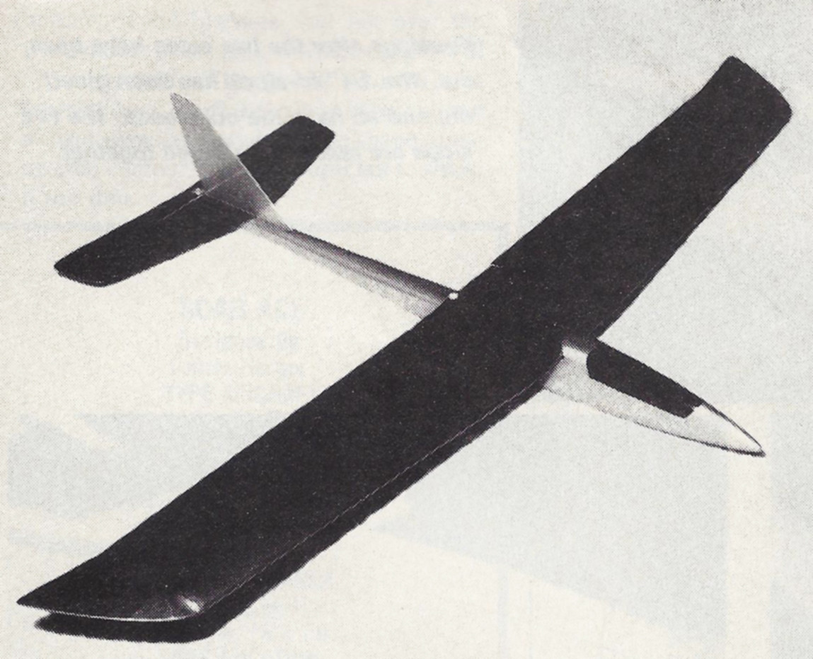 The Soar Ace Slope Soarer Sport Sailplane Plans, Templates and ...