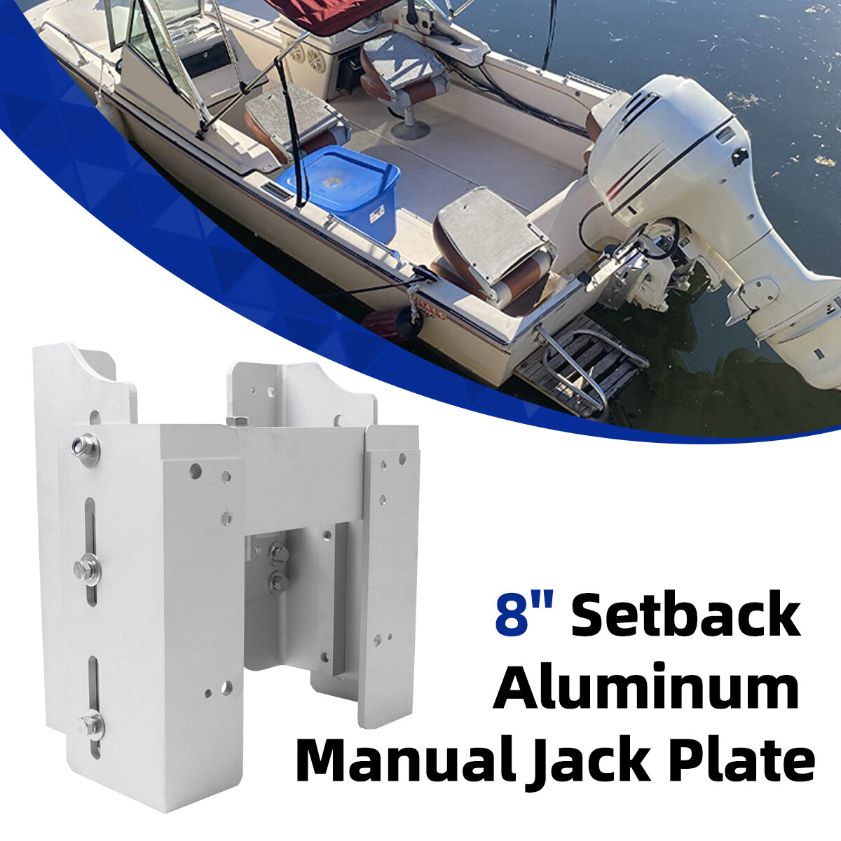 Jack Plates With Boats Bob's Machine "The Official Jack Plate Of USA