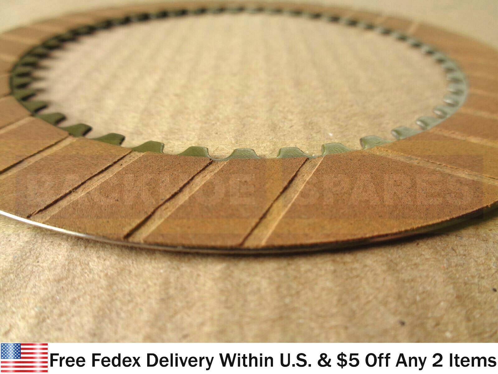 CASE PARTS - POWER SHUTTLE FORWARD CLUTCH FRICTION DISC , SET OF 7 ...