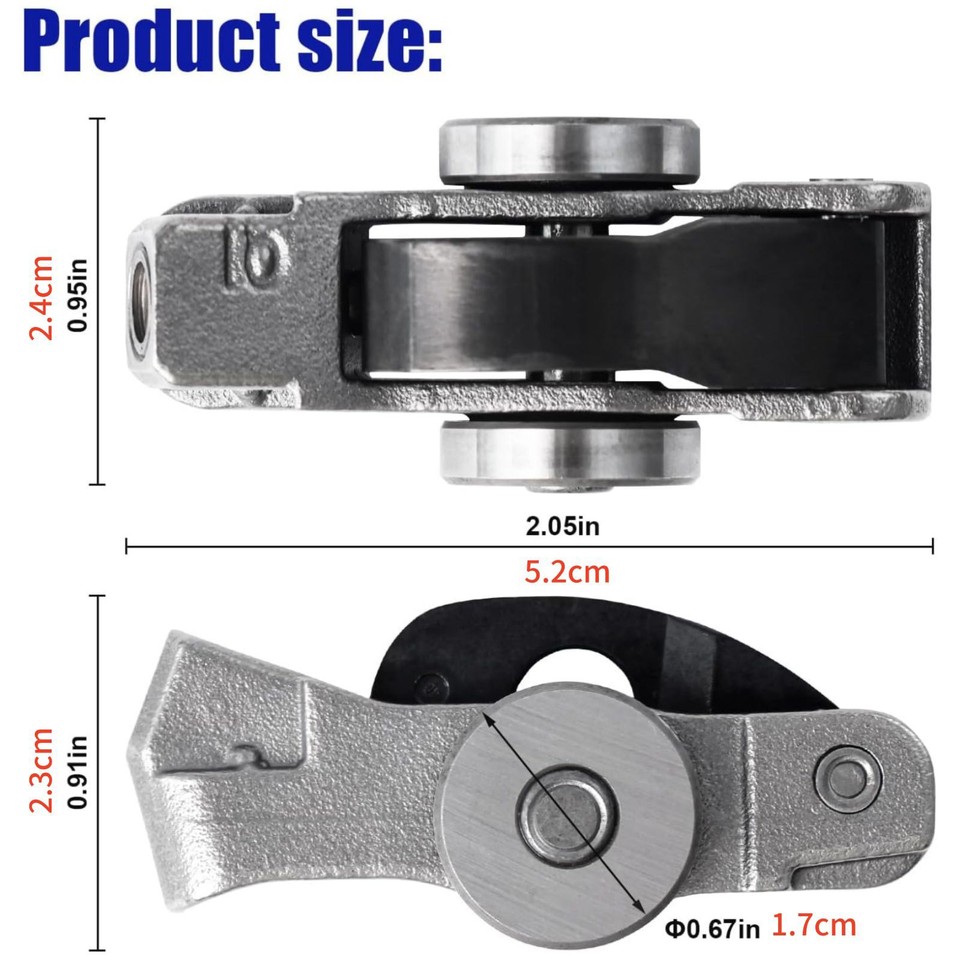 6PCS 5047896AD, 5047896AC Rocker Arm 2019-2024 For Ram 1500 6 Cyl 3.6L ...