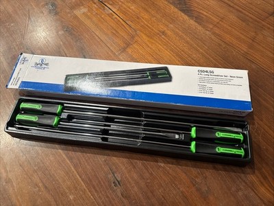Cornwell 4 Piece Long Screwdriver Set Neon Green Handle | eBay