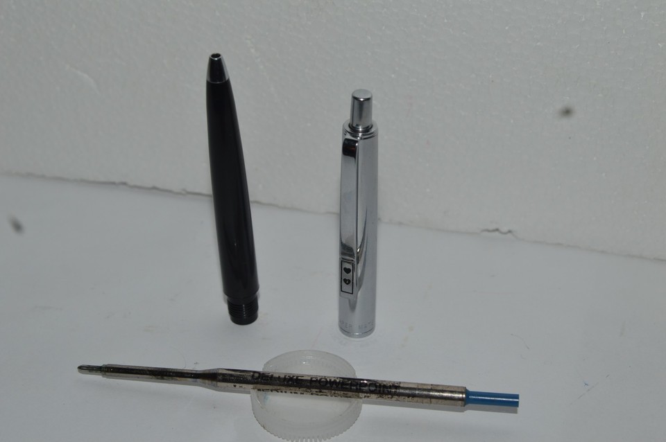 PAPER MATE Profile #2 Regular Grip Ballpoint Pen Black Barrel Made In ...