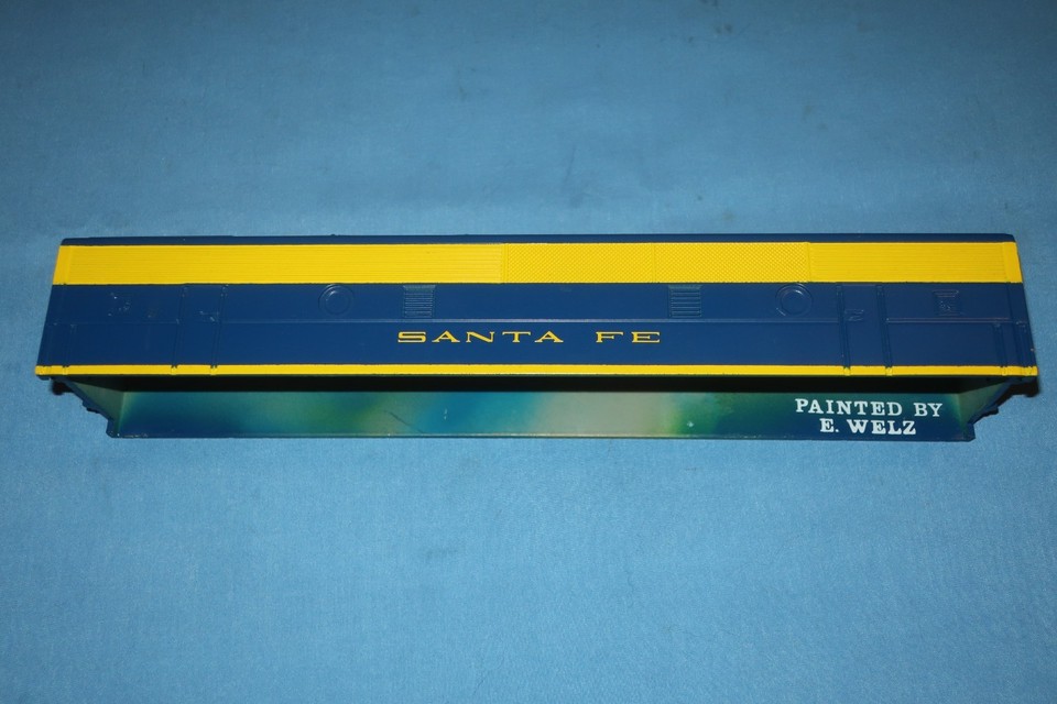 Custom Painted Lionel B-Unit as Santa Fe by Elliot Welz | eBay