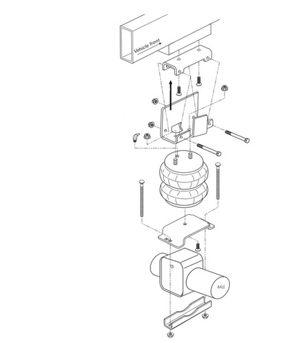 Firestone Ride Rite Bags Air & Wireless Compressor w/ Remote for 14-25 ...