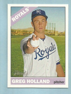 2015 Topps Heritage Baseball Greg Holland #476 Kansas City Royals SHORT ...