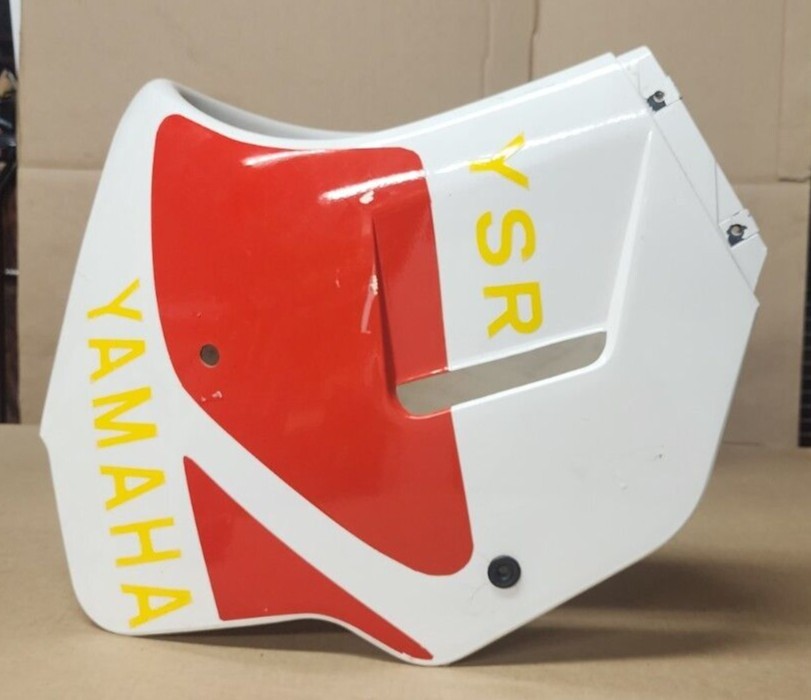 Yamaha YSR 50 80 OE White/Red lower fairing | eBay