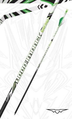 BLACK EAGLE DEEP IMPACT CRESTED FLETCHED ARROWS .001 400 | eBay