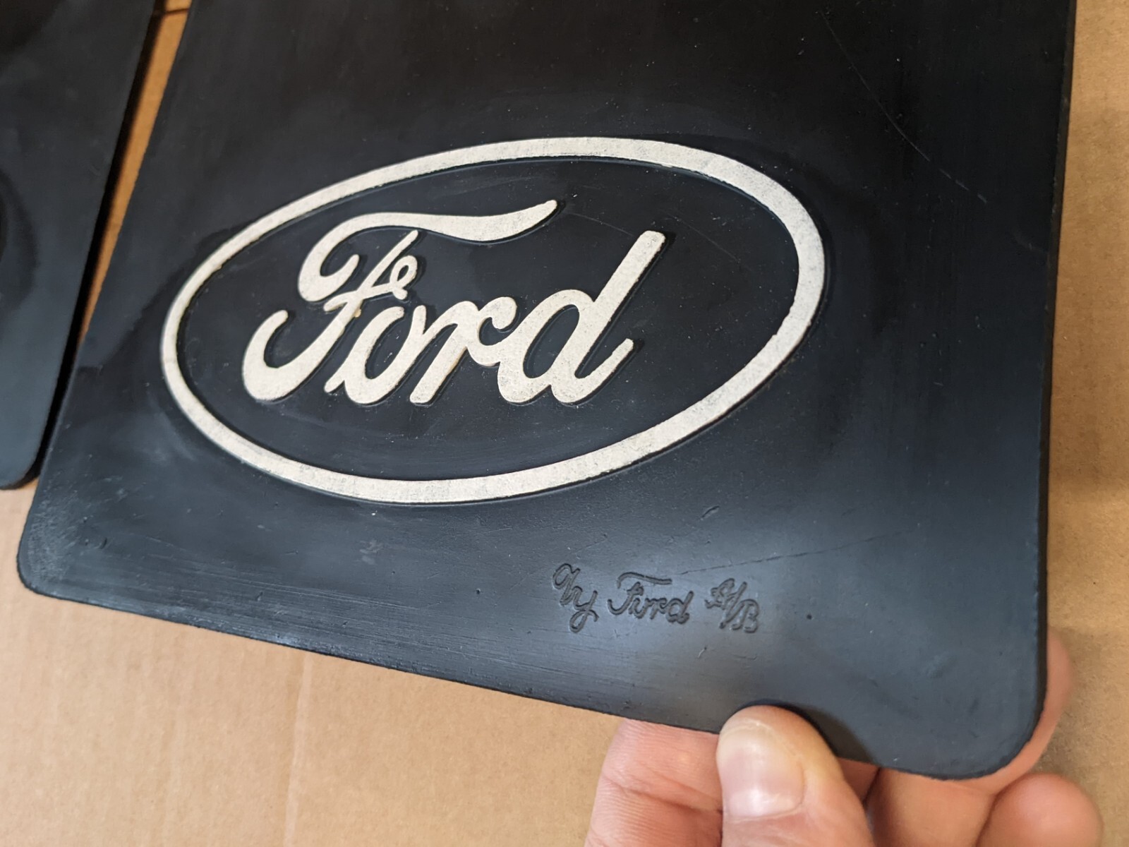 NEW Ford Oval logo Splash Guards - Mud Flaps (Pair) NOS | eBay Australia