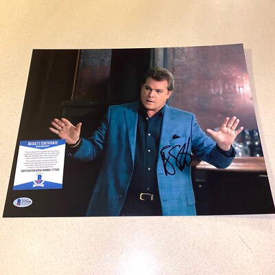 RAY LIOTTA signed autographed 11x14 GOOD FELLAS FIELD DREAMS BECKETT ...