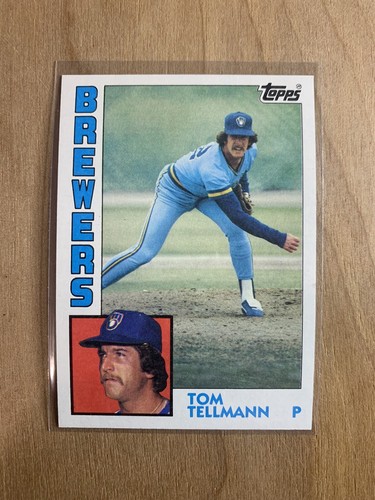 1984 Topps Baseball Card #476 - Tom Tellmann (Milwaukee Brewers) | eBay