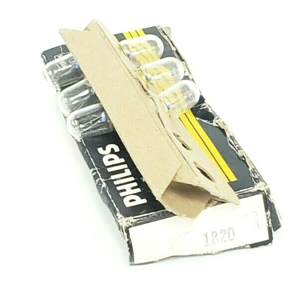 BOX OF 6 NEW PHILIPS 1820 MINIATURE LIGHT BULBS | eBay