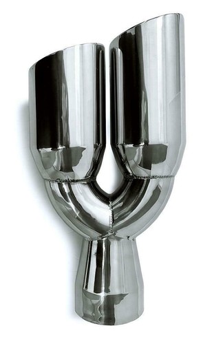 "Universal Fitment Dual Stainless Steel Exhaust Tip 3"" Outlet | Dual ...