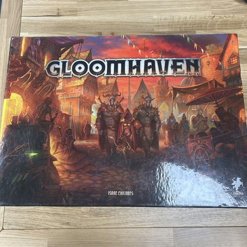 Gloomhaven board game. No new characters open, Some Figures Painted | eBay