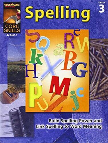 Core Skills: Spelling: Reproducible Grade 3 - Paperback - ACCEPTABLE ...