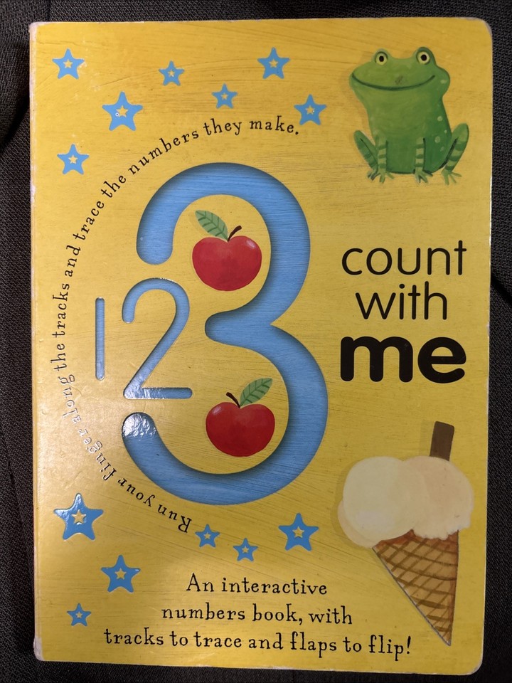 Count With Me – Interactive Numbers Board Book – Flaps + Tracing – NEW ...