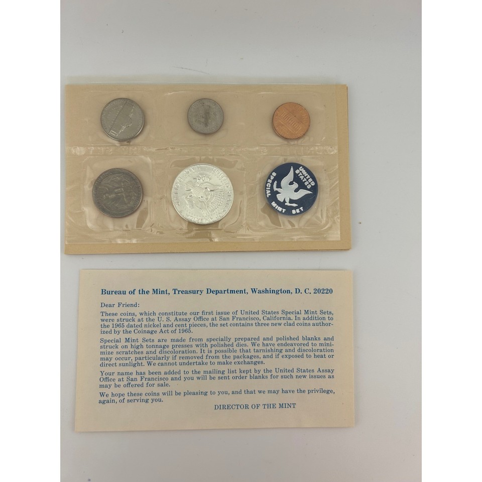 1965 US Special Mint Proof Set Coins with Original Mint Packaging | eBay