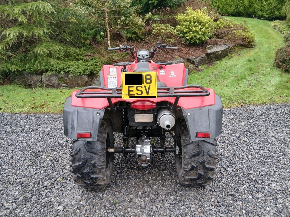 Suzuki Kingquad 400 4X4 Quad Bike Automatic Transmission Agri Road Reg ...
