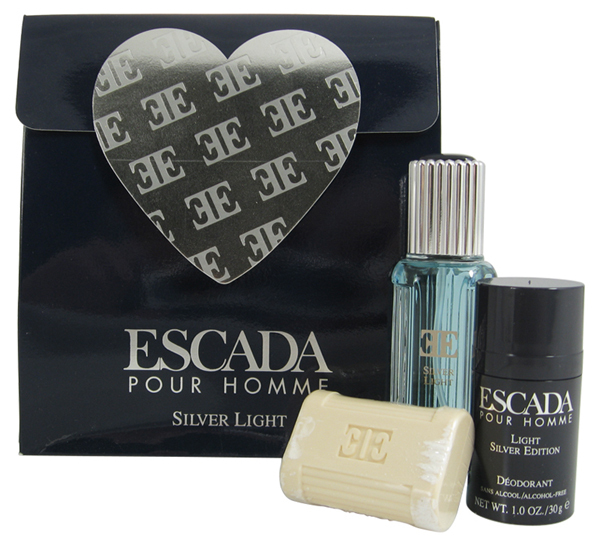 Escada Pour Homme and Silver Light Edition Gift Set each Sold ...