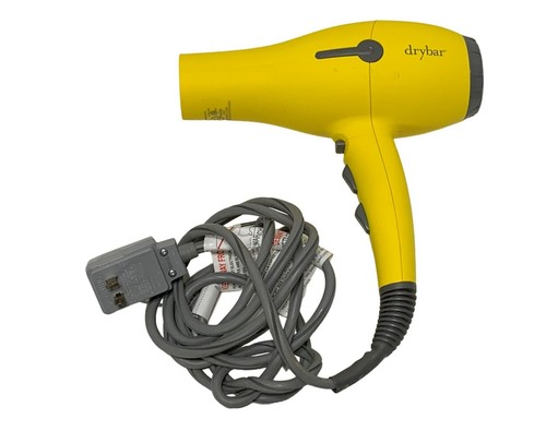 Drybar Buttercup Blow Dryer - Yellow Powerful & Lightweight Full Size ...