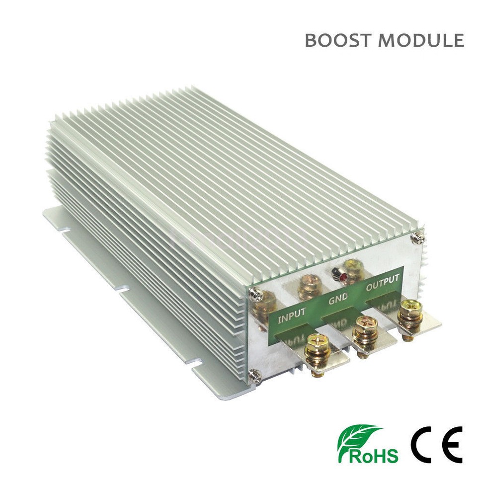 New DC Converter 12V to 24V 50A 1200W Step-up Boost Power Supply Module ...