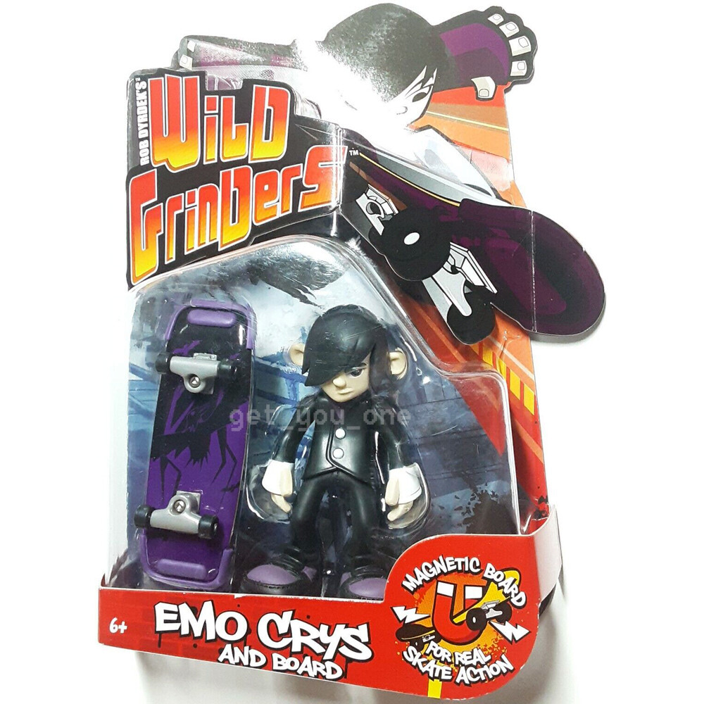 Wild Grinders Emo Crys and Board 2010 by Mattel Rob DYRDEK'S NEW | eBay