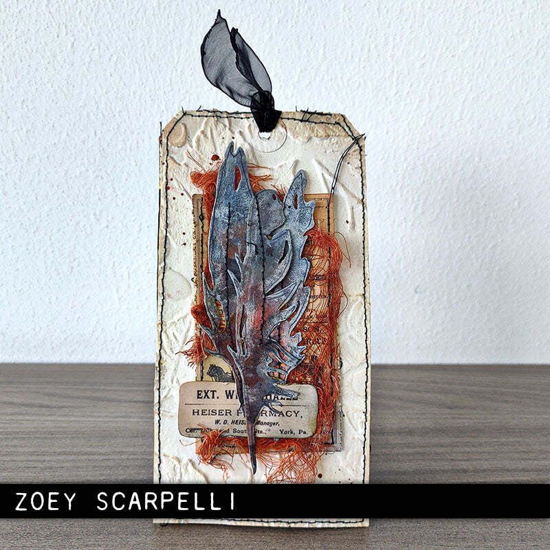 Sizzix Thinlits Die Set - Feathery, 666003 by: Tim Holtz | eBay