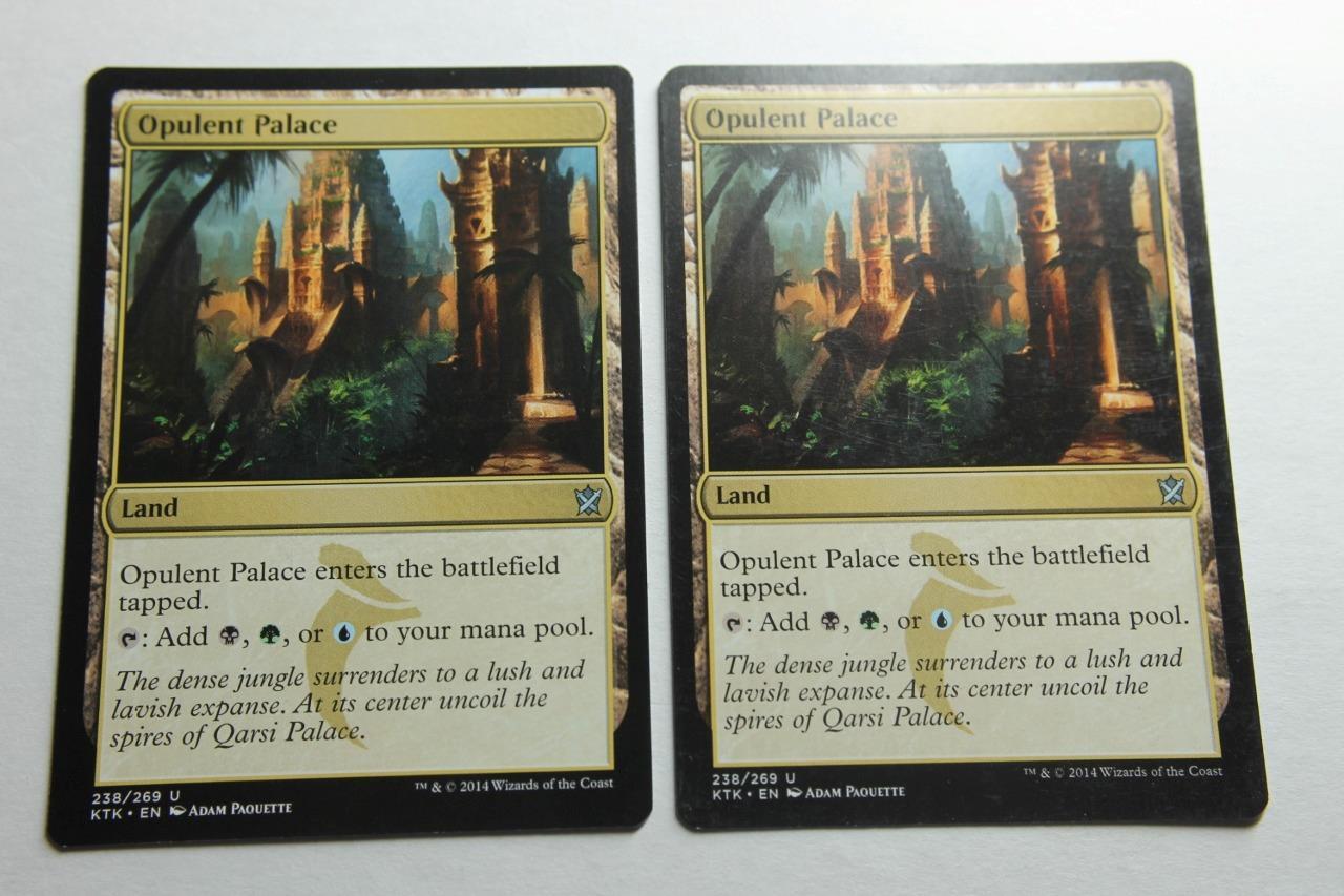 MTG Opulent Palace x2- -Khans of Tarkir-Lightly Played | eBay
