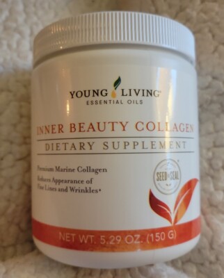YOUNG LIVING Inner Beauty Collagen Dietary Supplement 5.29oz FACTORY ...