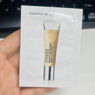 5 x Clinique Beyond Perfecting Super Concealer Sample Card # Moderately ...