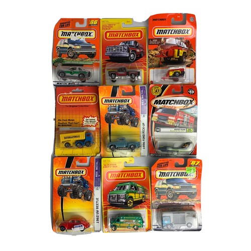 Lot Of 9 Vintage Matchbox Cars / 1962 Beetle, 1995 Chevy Van, 1956 Ford Pick Up | eBay