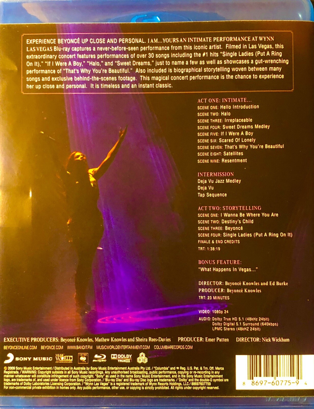 127🆕Beyonce:I Am..Yours-An Intimate Performance at Wynn Las Vegas Blu ...